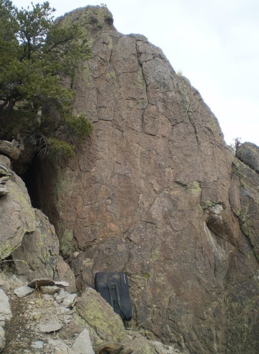 BV boulders - Cogans roof boulder