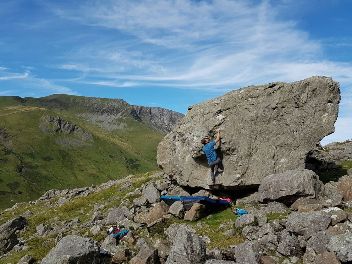 Bouldering in North-Wales