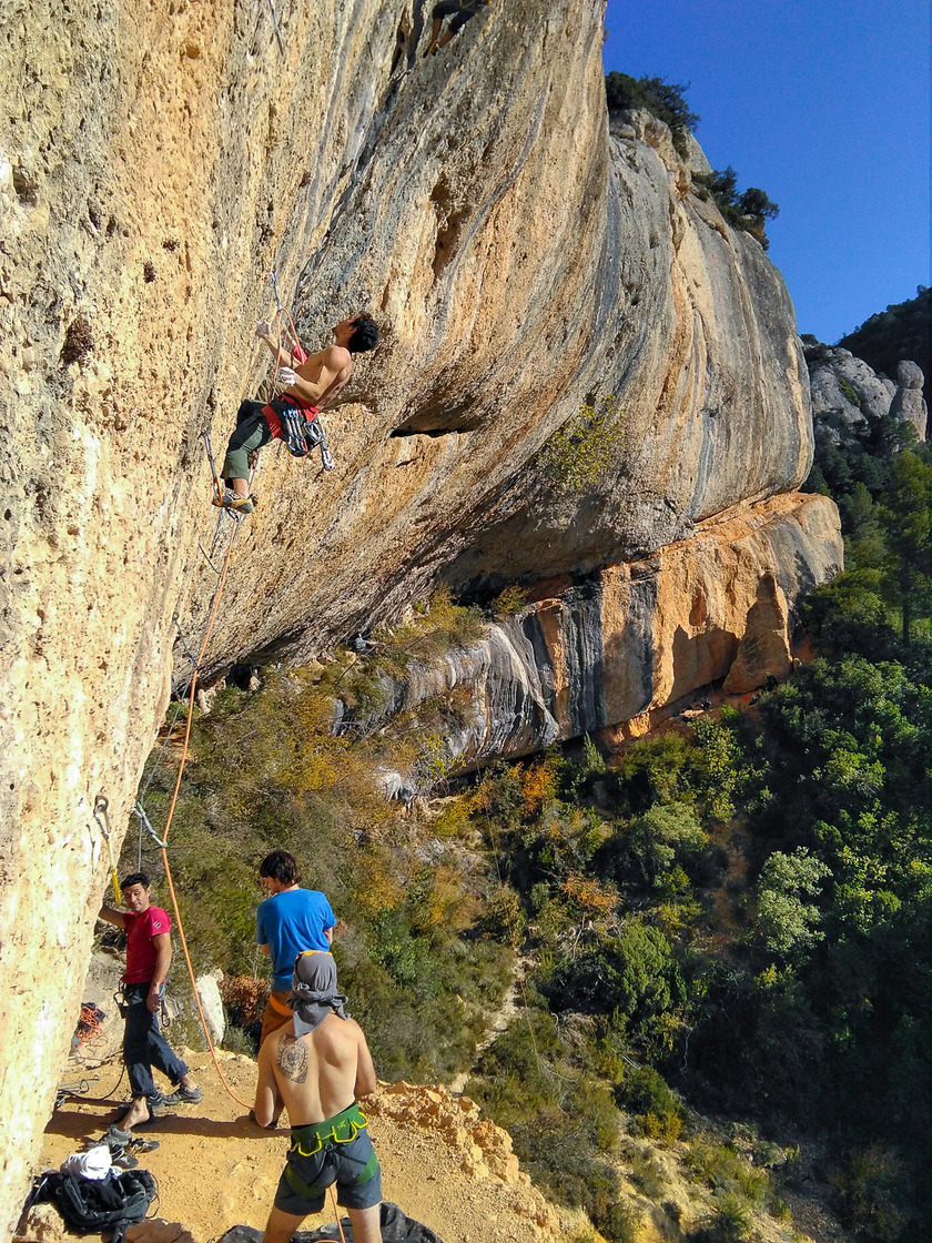 Sport Climbing in Margalef