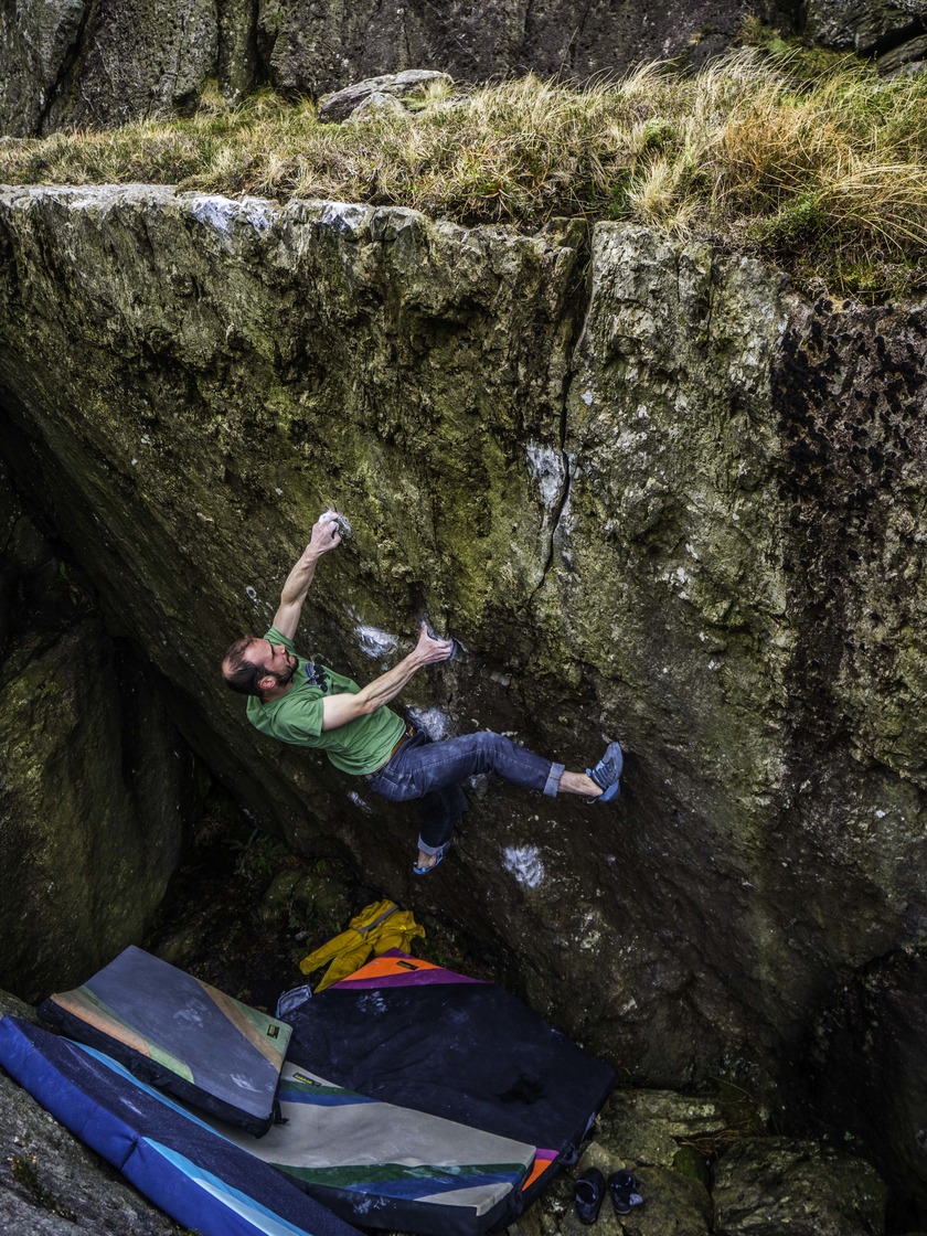 Bouldering in North-Wales
