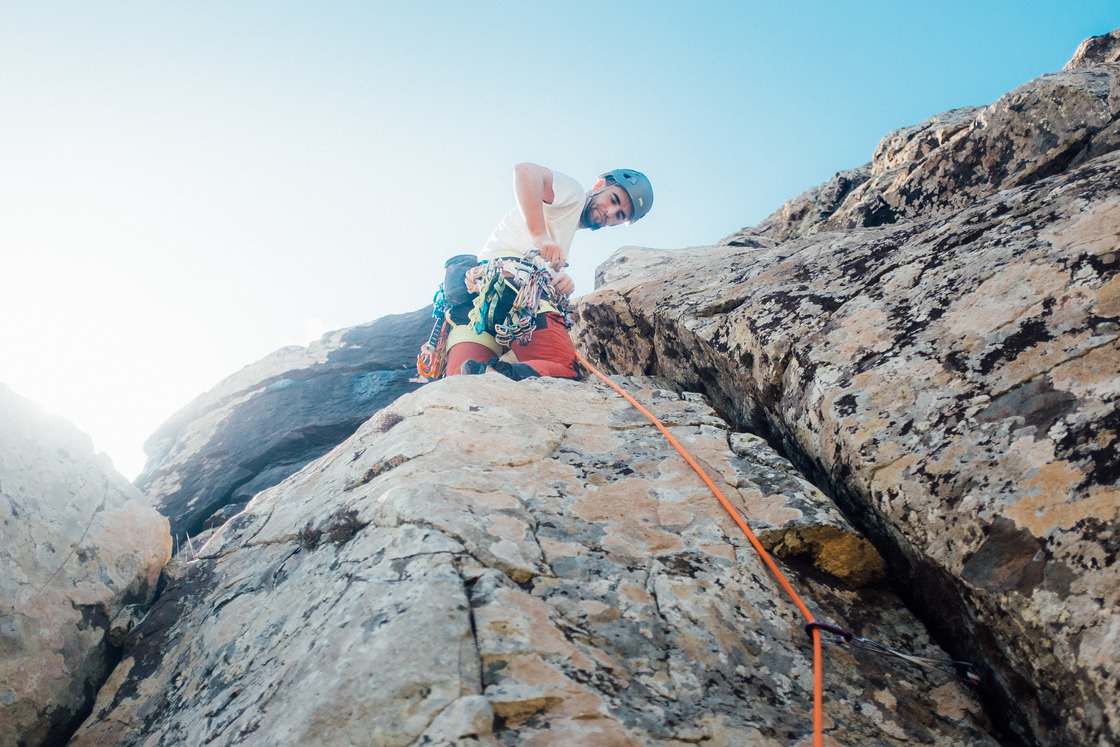 Climbing in Madeira, Portugal