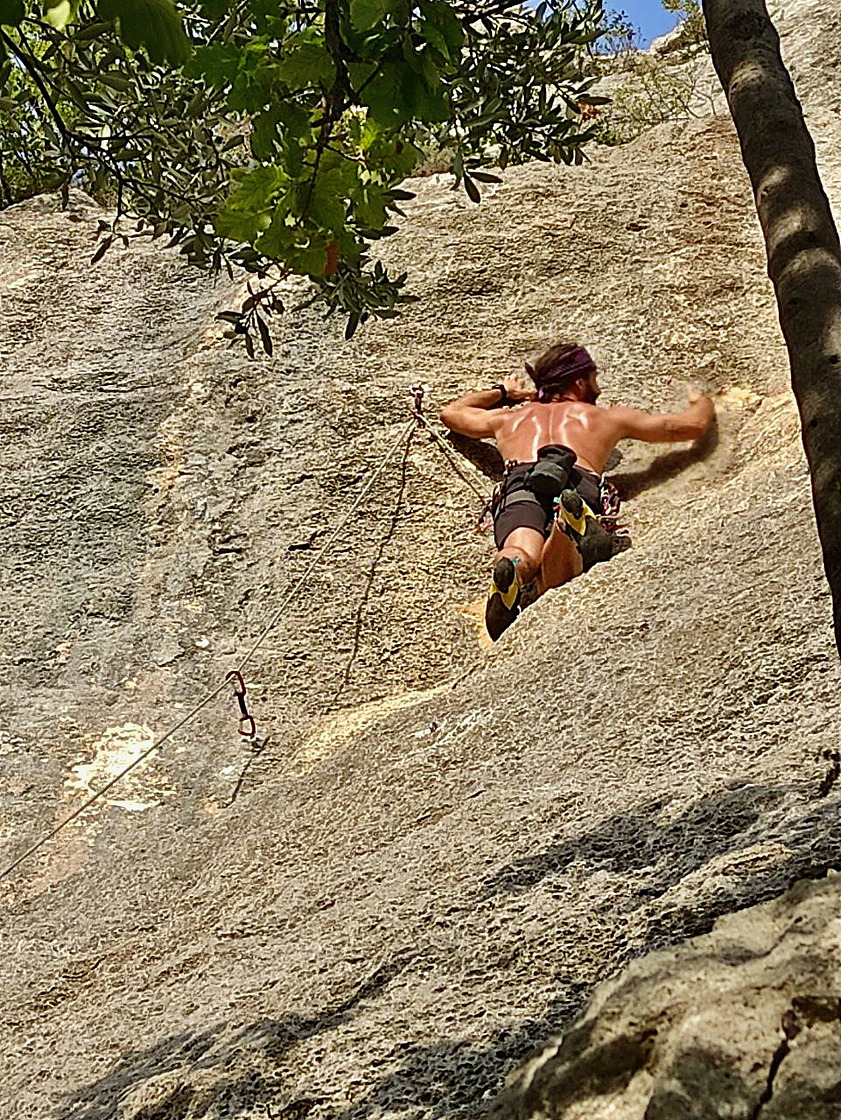 Rock Climbing in Finale Ligure, Italy
