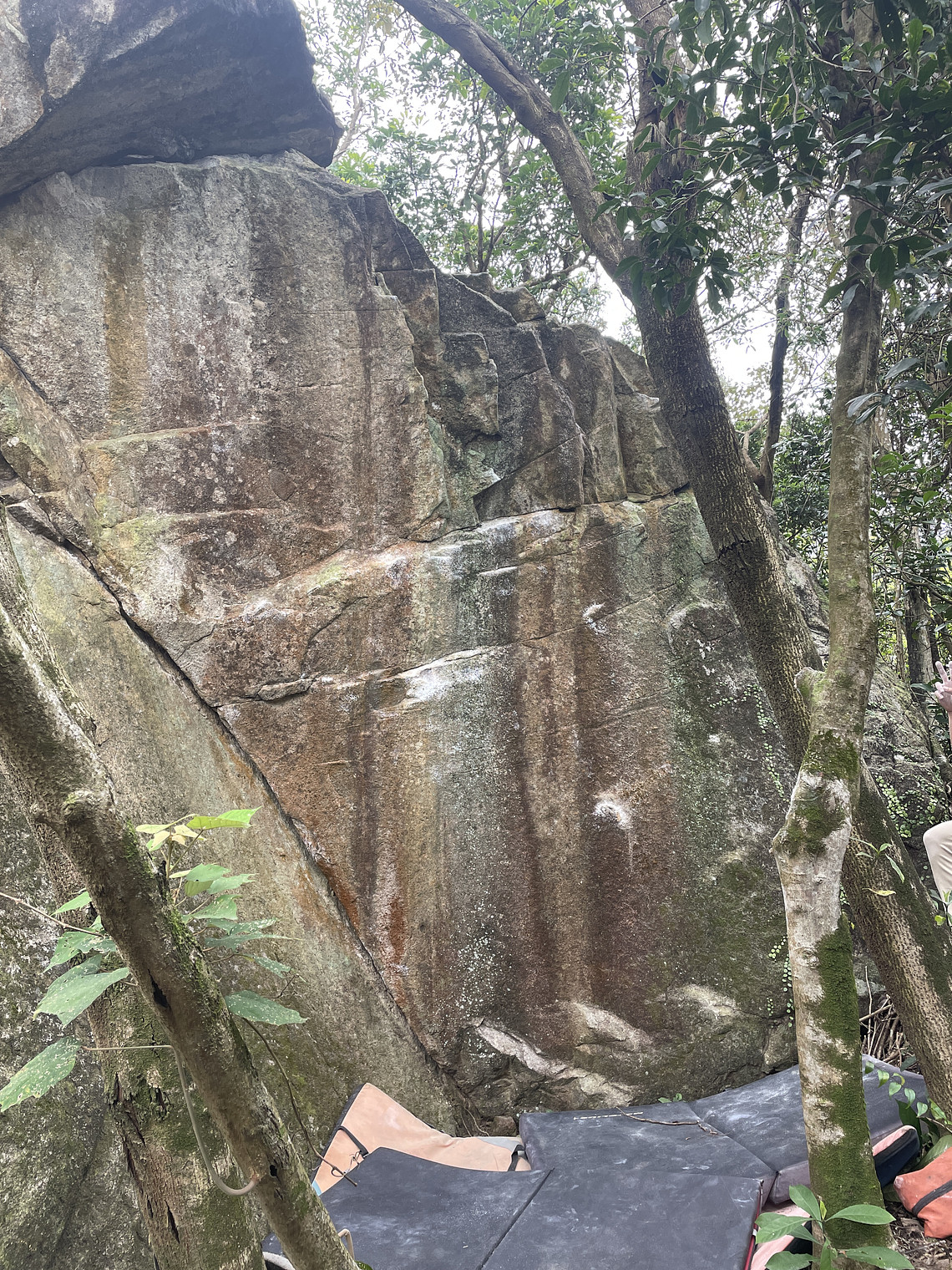 Moonlight Chest (Low) , Boulder, 7A+ at Sunset Forest